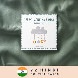 Hindi Routine Chart, Routine Checklist, Routine Cards, Daily Rhythm ...