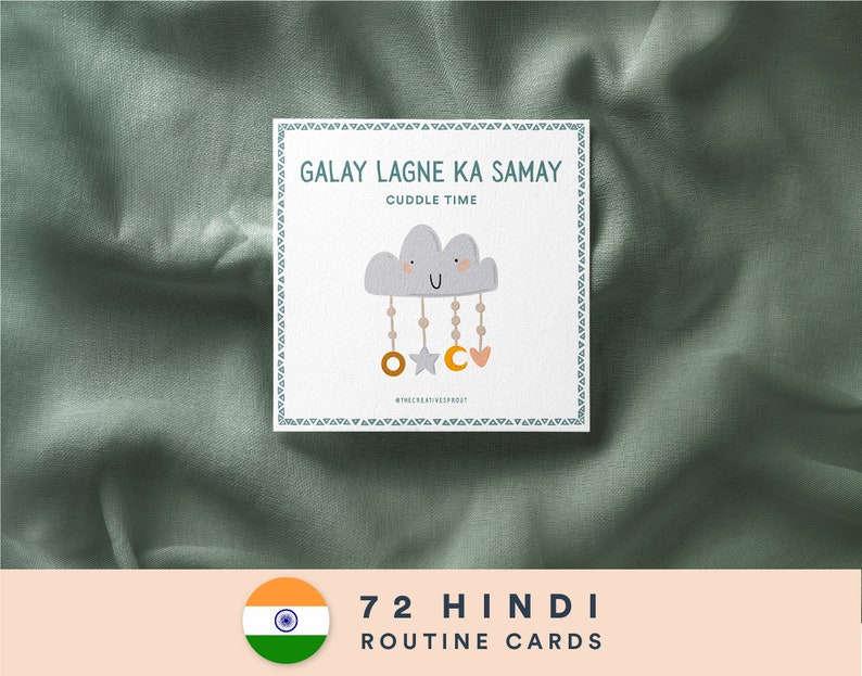 Hindi Routine Chart, Routine Checklist, Routine Cards, Daily Rhythm ...