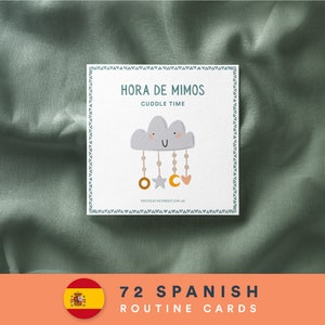 Spanish Routine Chart, Routine Checklist, Routine Cards, Daily Rhythm ...