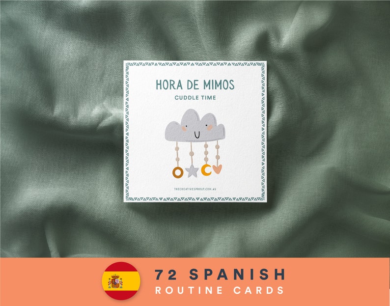 Spanish Routine Chart Routine Checklist Routine Cards Daily | Etsy