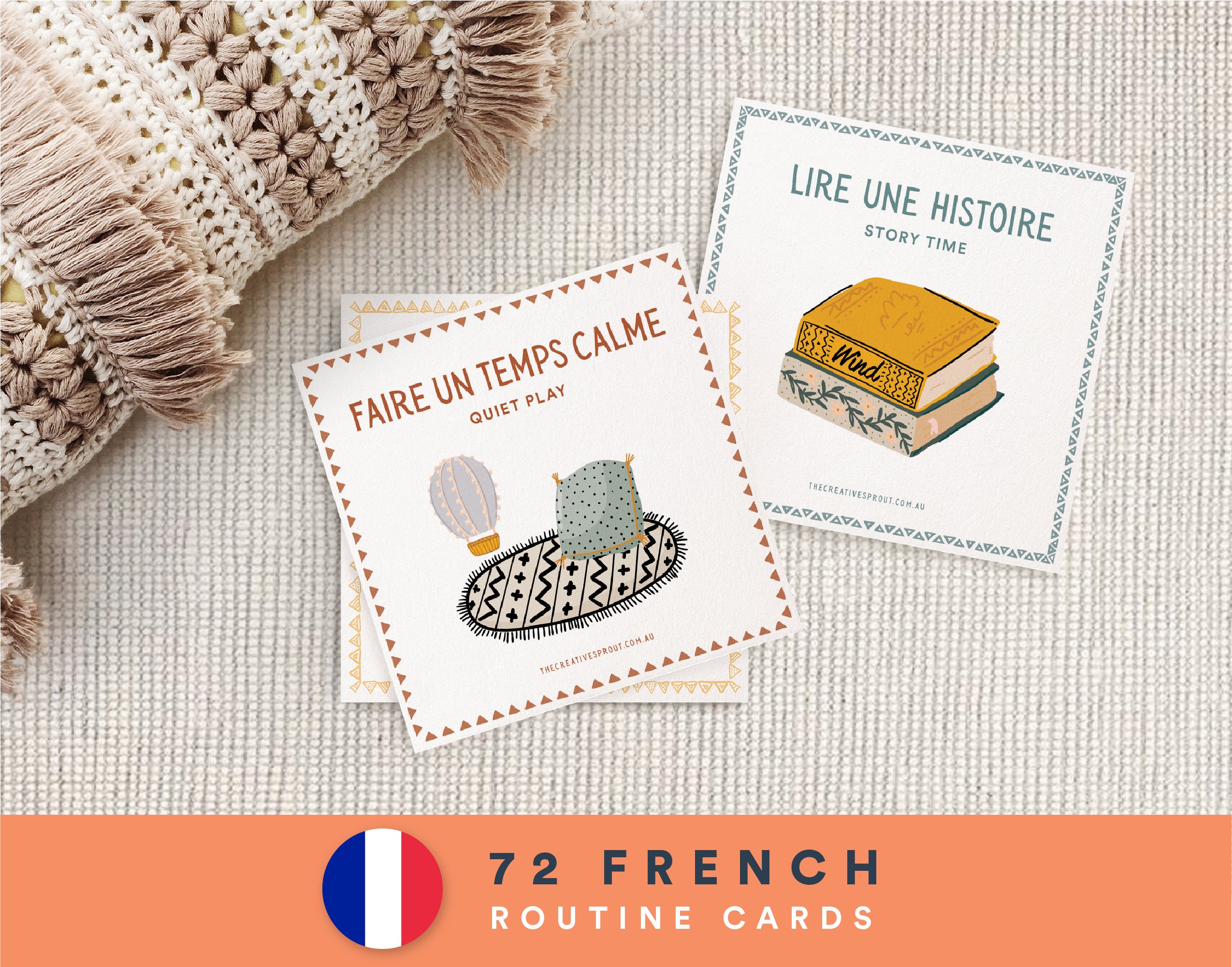 French Routine Chart, Routine Checklist, Routine Cards, Daily Rhythm ...