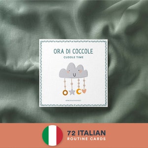 Italian Routine Chart, Routine Checklist, Routine Cards, Daily Rhythm ...