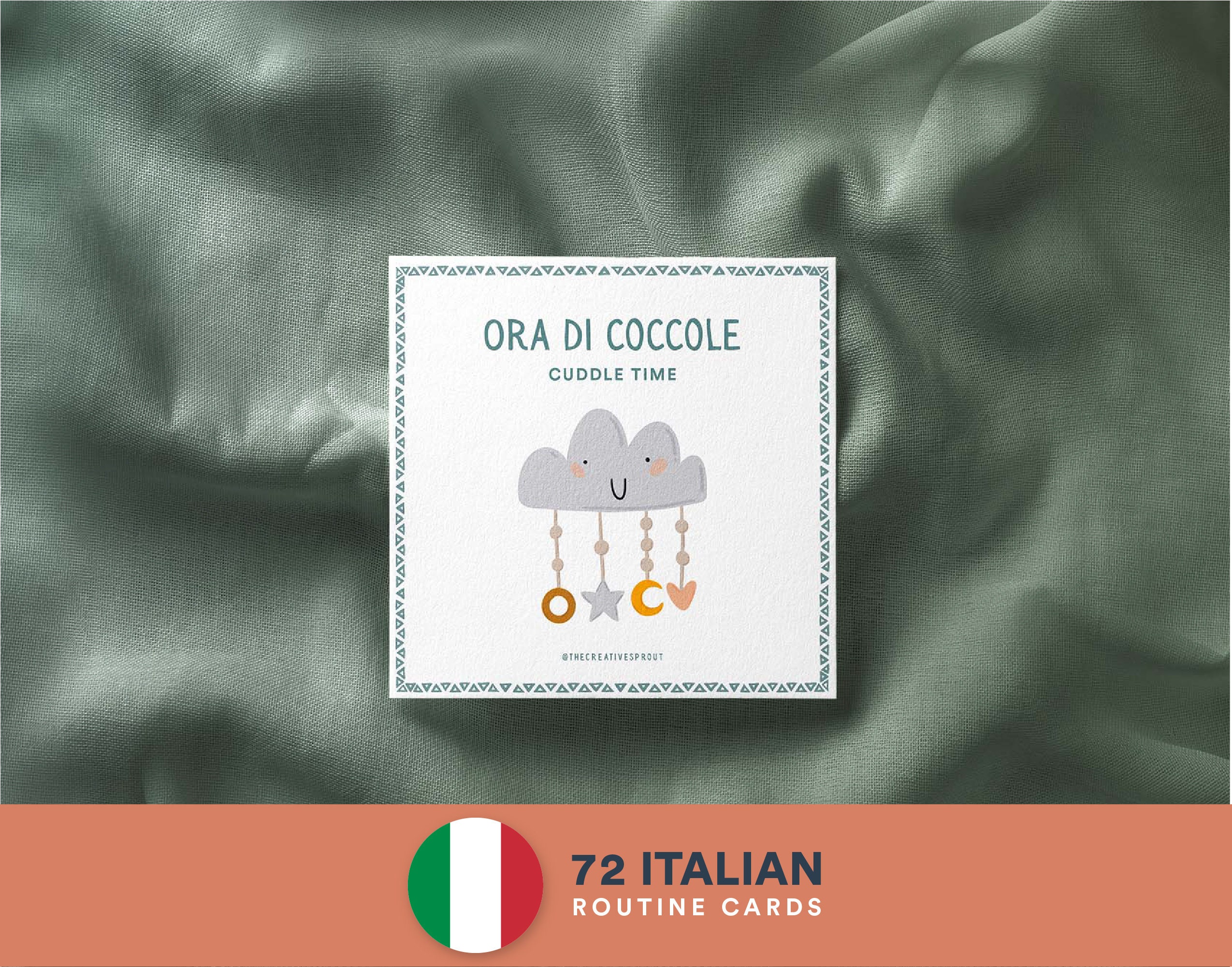 Italian Routine Chart Routine Checklist Routine Cards Daily - Etsy