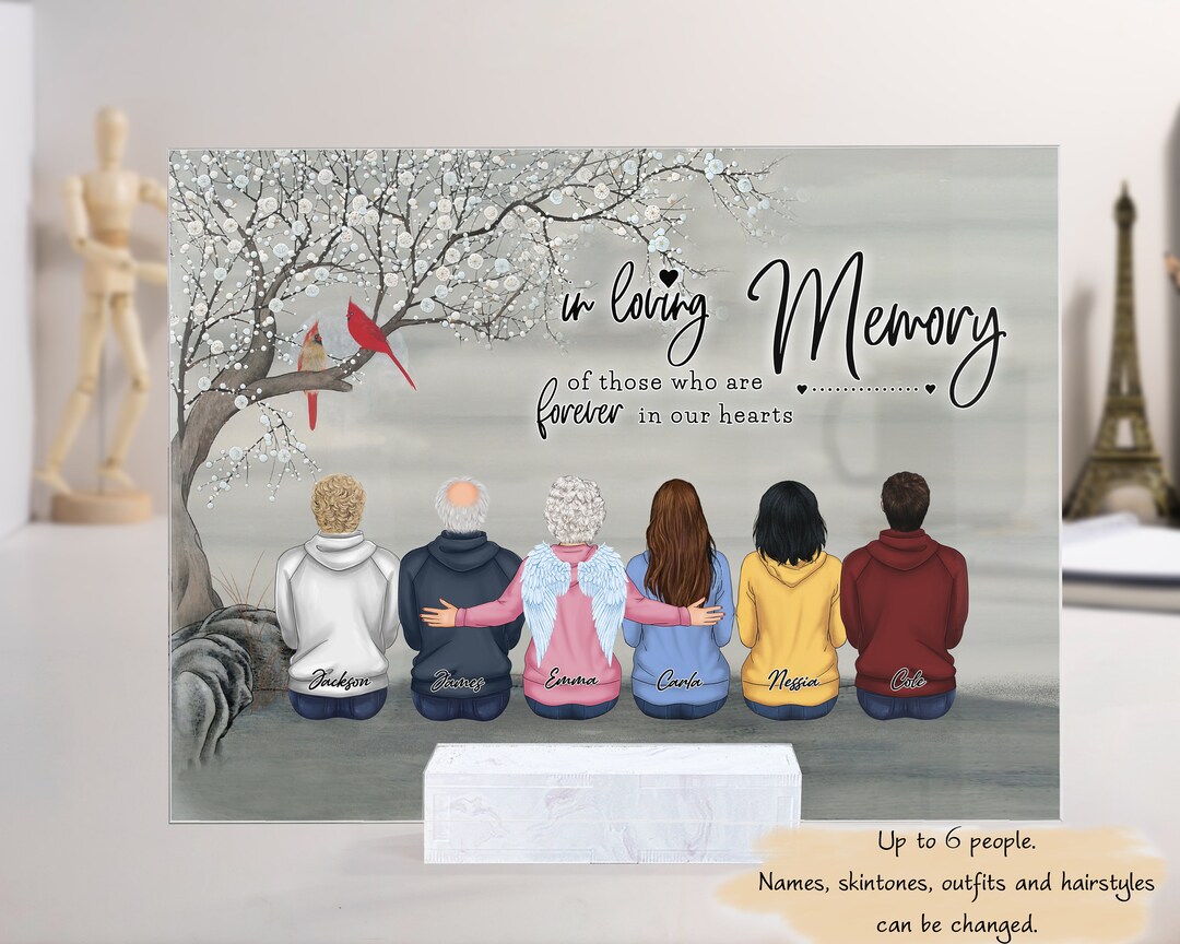 In Loving Memory of Those Who Are Forever in Our Hearts-personalized ...