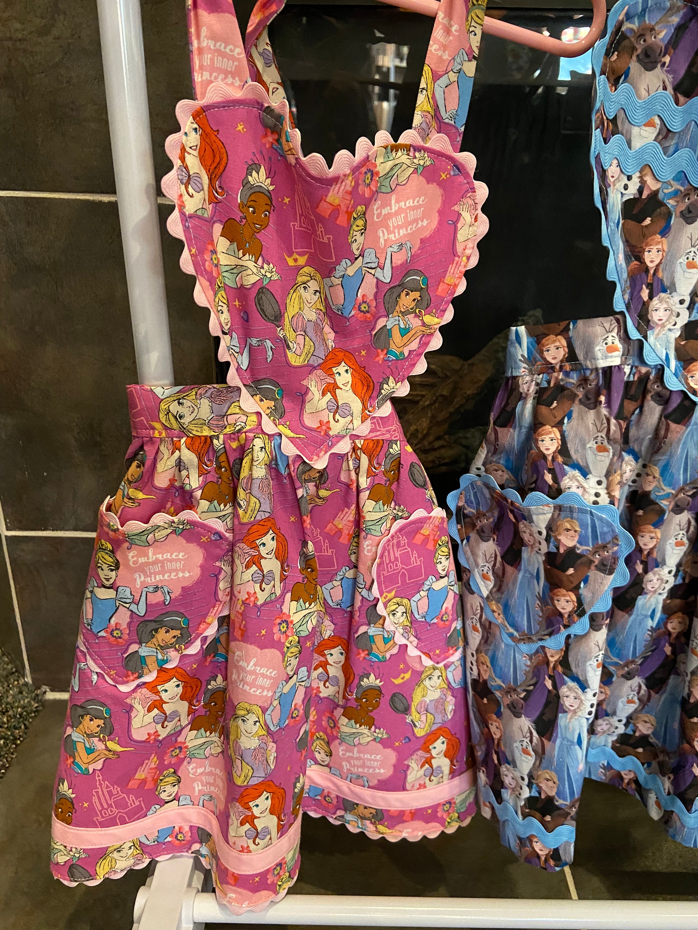 Disney Princess Girls' Vintage Style Aprons - Etsy