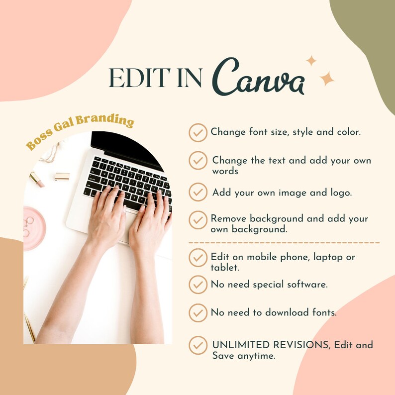 Price List Template Black Glam Price List Template Beauty - Etsy