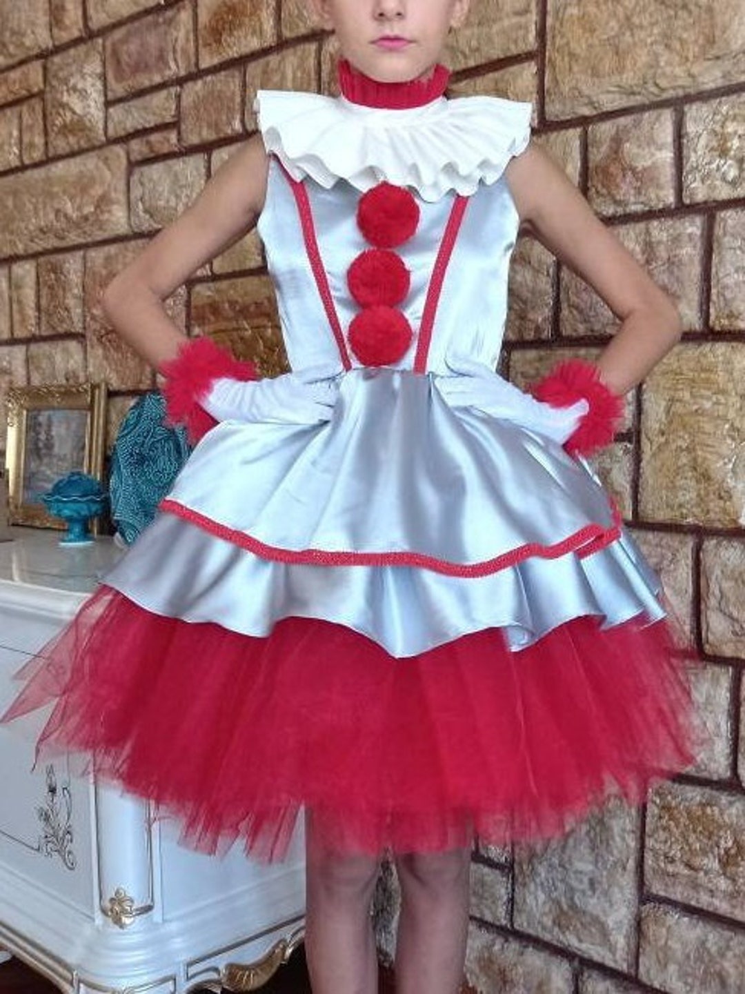 PENNYWISE COSTUME. Pennywise Dress for Hallowen. Halloween - Etsy