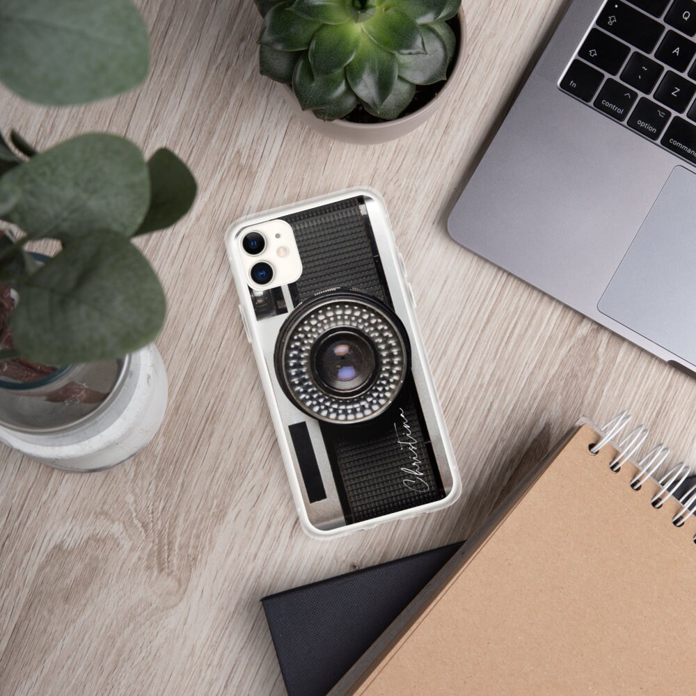 Personalised Name Retro Camera Phone Case, Personalised Gift Phone Case ...