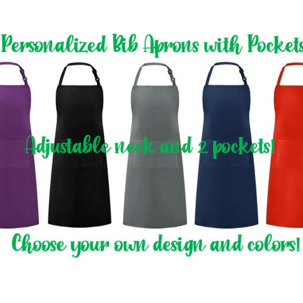 Apron With Pockets - Etsy