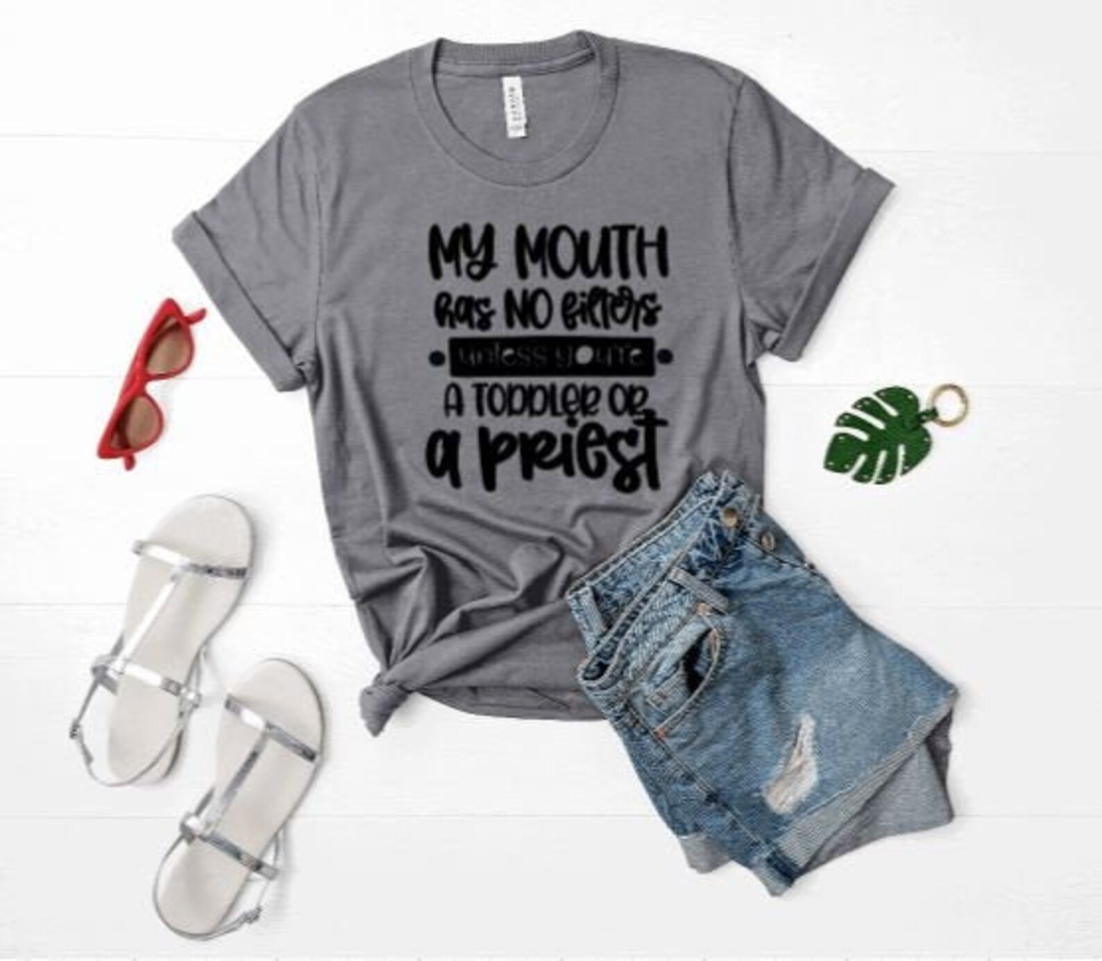 No Filter Shirt My Mouth Has No Filters Unless You're a - Etsy