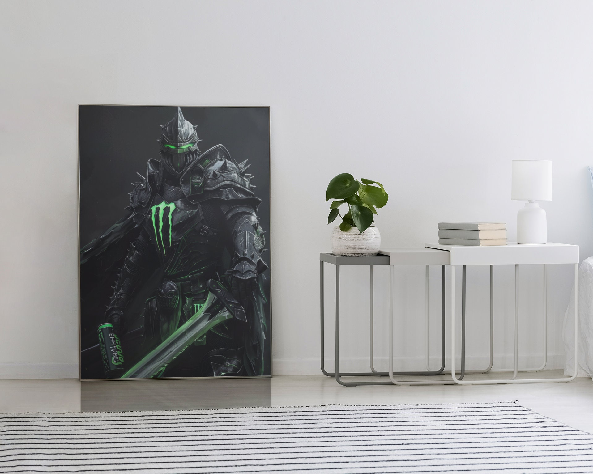 Monster Energy Canvas Fan Art for the Wall, Monster Canvas Picture for ...