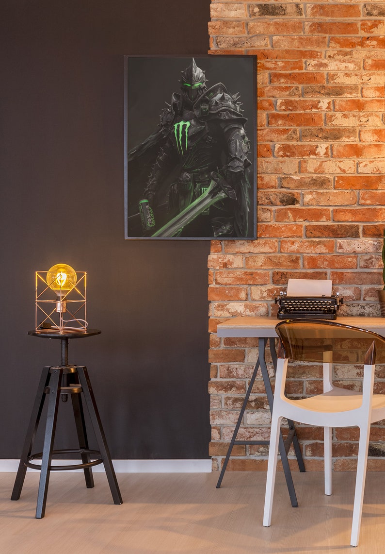Monster Energy Canvas Fan Art for the Wall, Monster Canvas Picture for ...