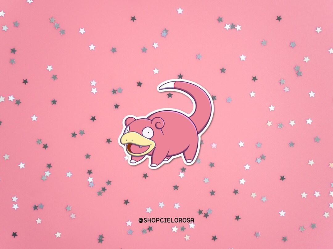 Slowpoke Sticker Waterproof Vinyl Decal - Etsy
