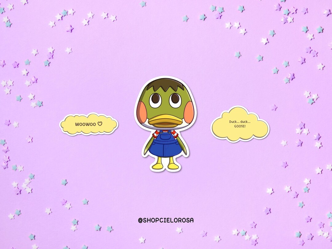 Deena Sticker Waterproof Vinyl Decal Acnh - Etsy