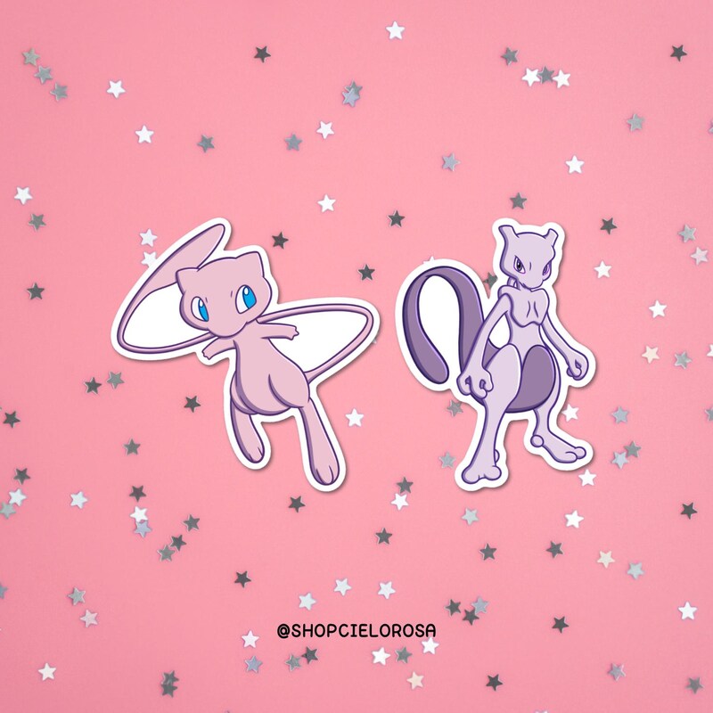 Mewtwo Birthday Card - Etsy