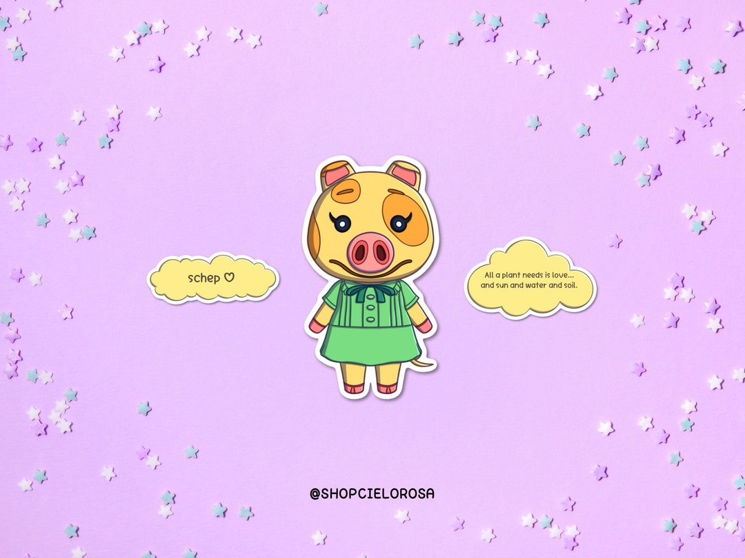 Maggie Sticker Waterproof Vinyl Decal Acnh - Etsy