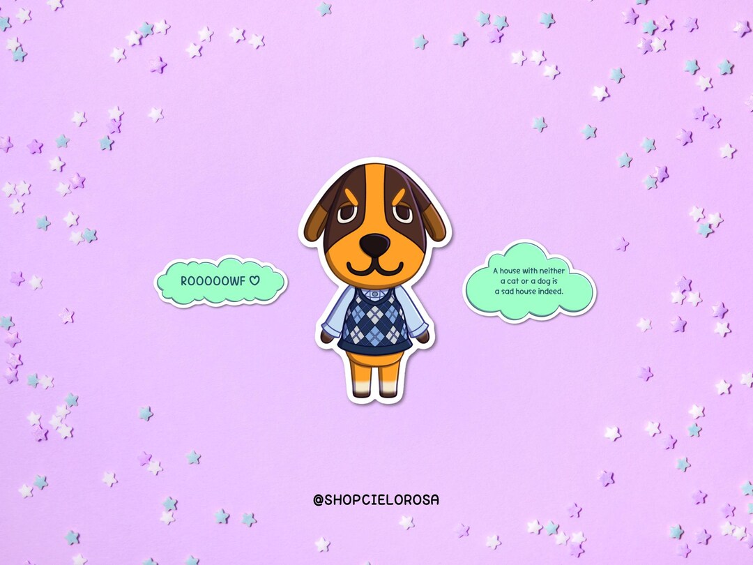 Butch Sticker Waterproof Vinyl Decal Acnh - Etsy