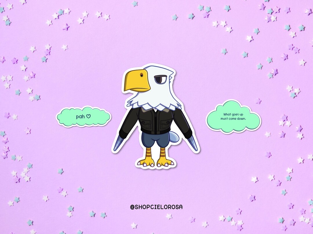 Apollo Sticker Waterproof Vinyl Decal Acnh - Etsy