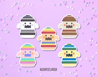 Paper, Party & Kids Papercraft wallopoid gyroids vinyl sticker pack ∣ ...