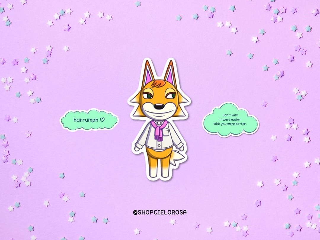 Chief Sticker Waterproof Vinyl Decal Acnh - Etsy