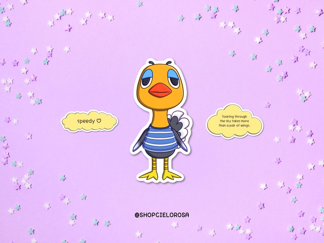 Sandy Sticker Waterproof Vinyl Decal Acnh - Etsy