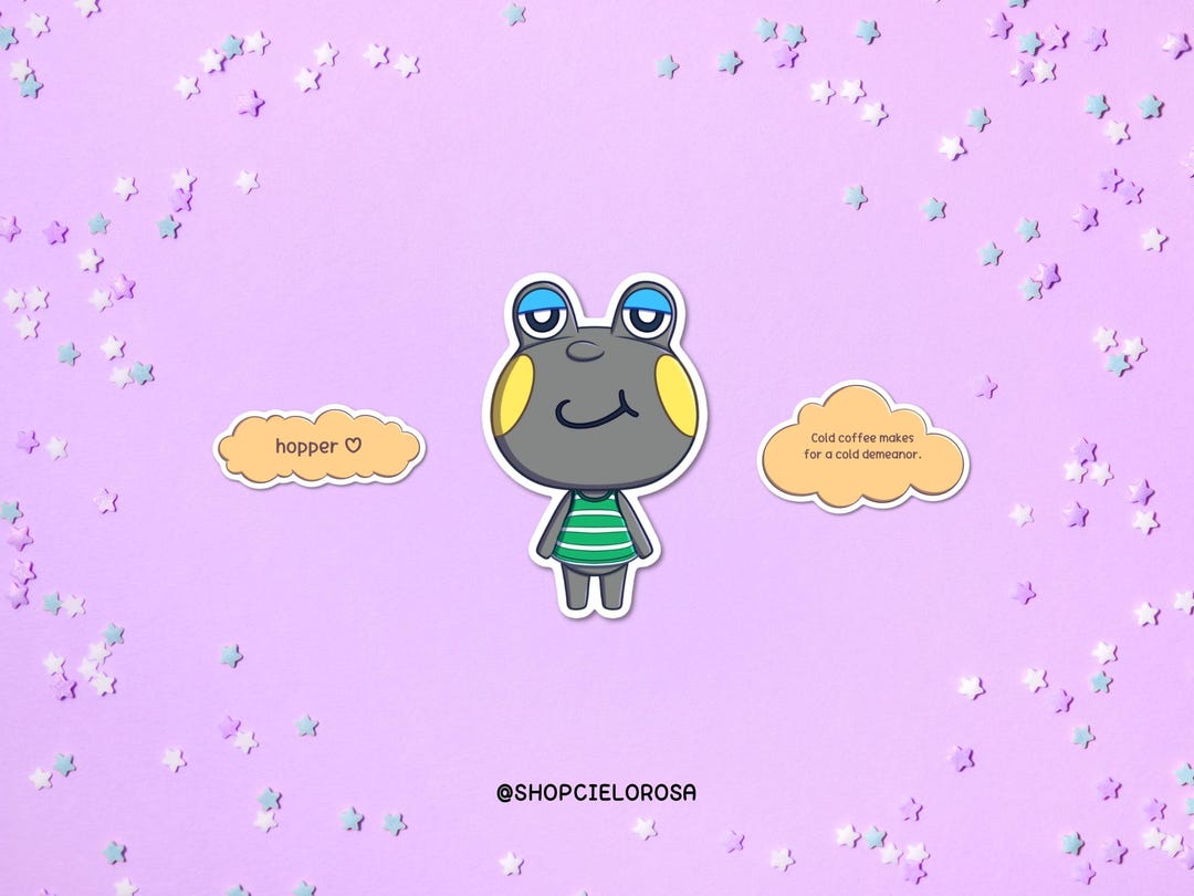 Huck Sticker Waterproof Vinyl Decal Acnh - Etsy