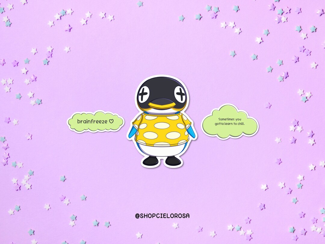 Cube Sticker Waterproof Vinyl Decal Acnh - Etsy