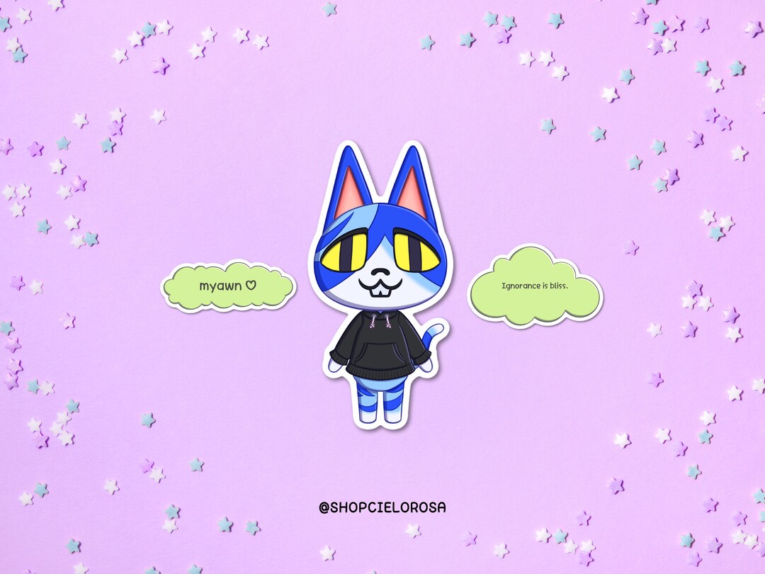 Moe Sticker Waterproof Vinyl Decal or Planning/journaling Sticker Acnh ...