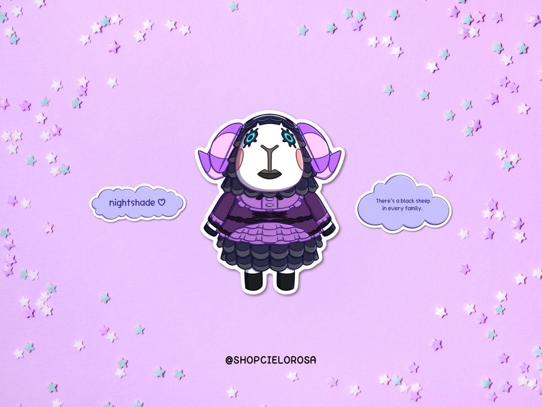 Muffy Sticker Waterproof Vinyl Decal Acnh - Etsy