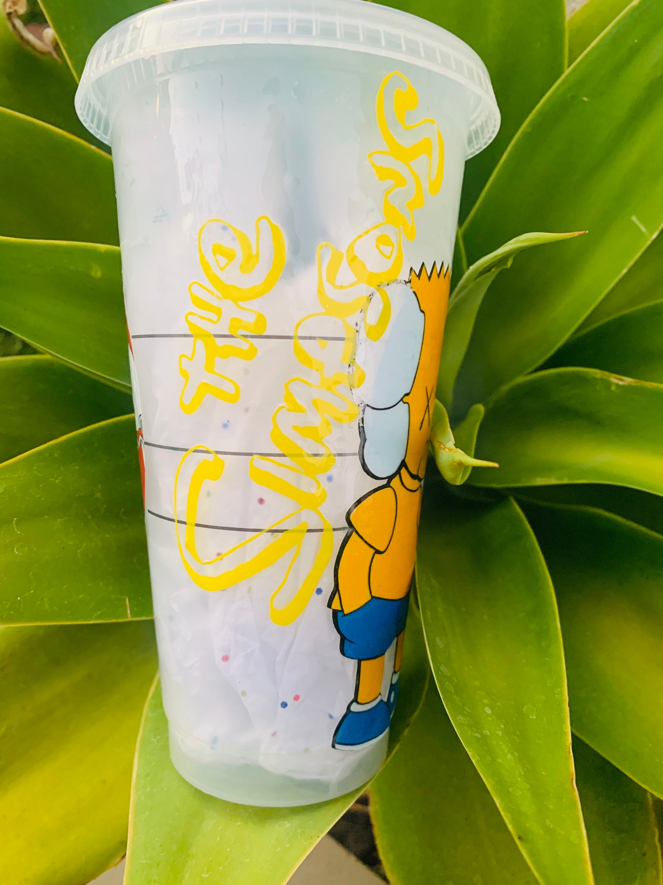 Simpson Kaws Cup - Etsy
