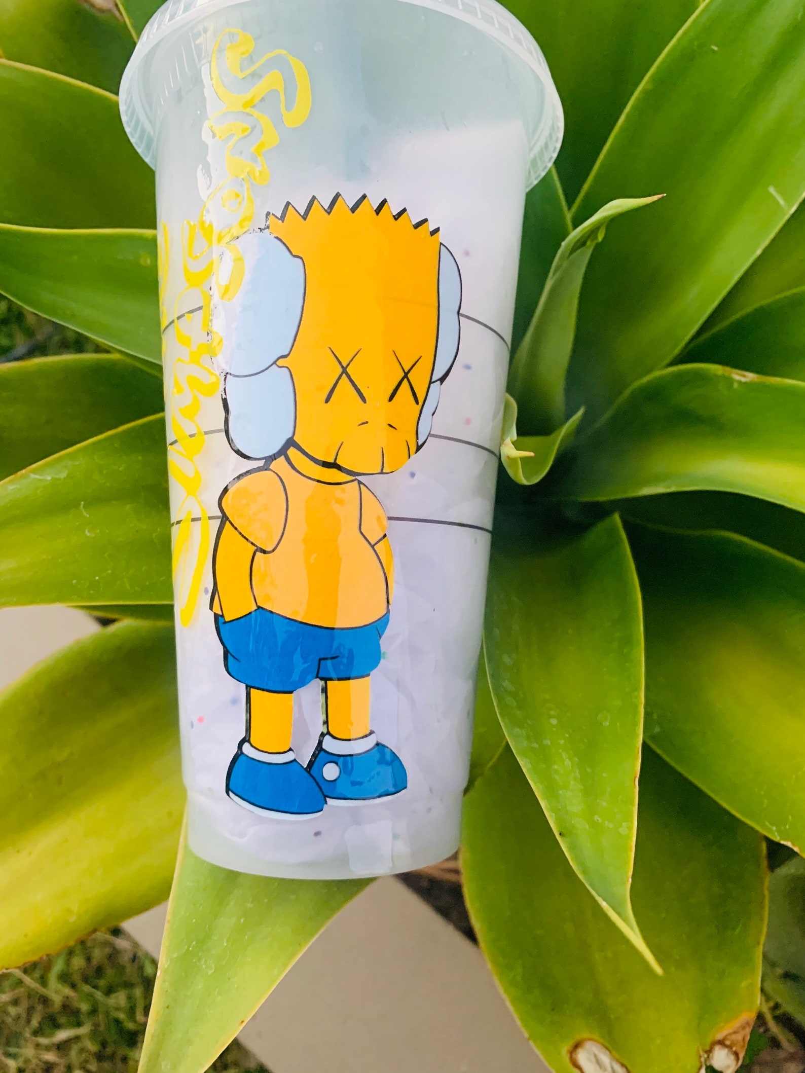 Simpson Kaws Cup - Etsy