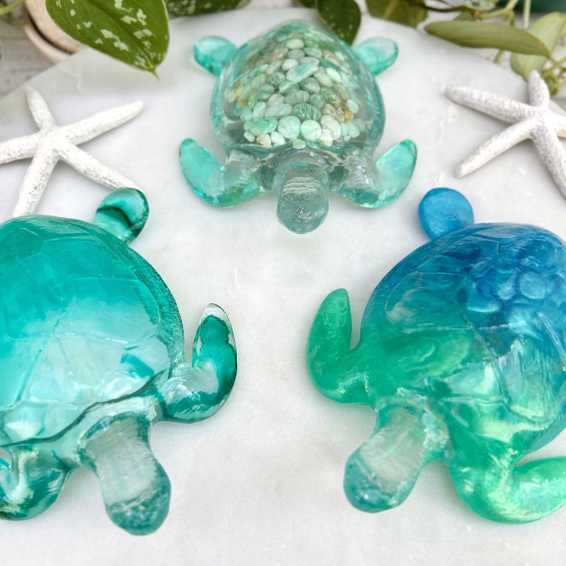 Turtle Resin - Etsy