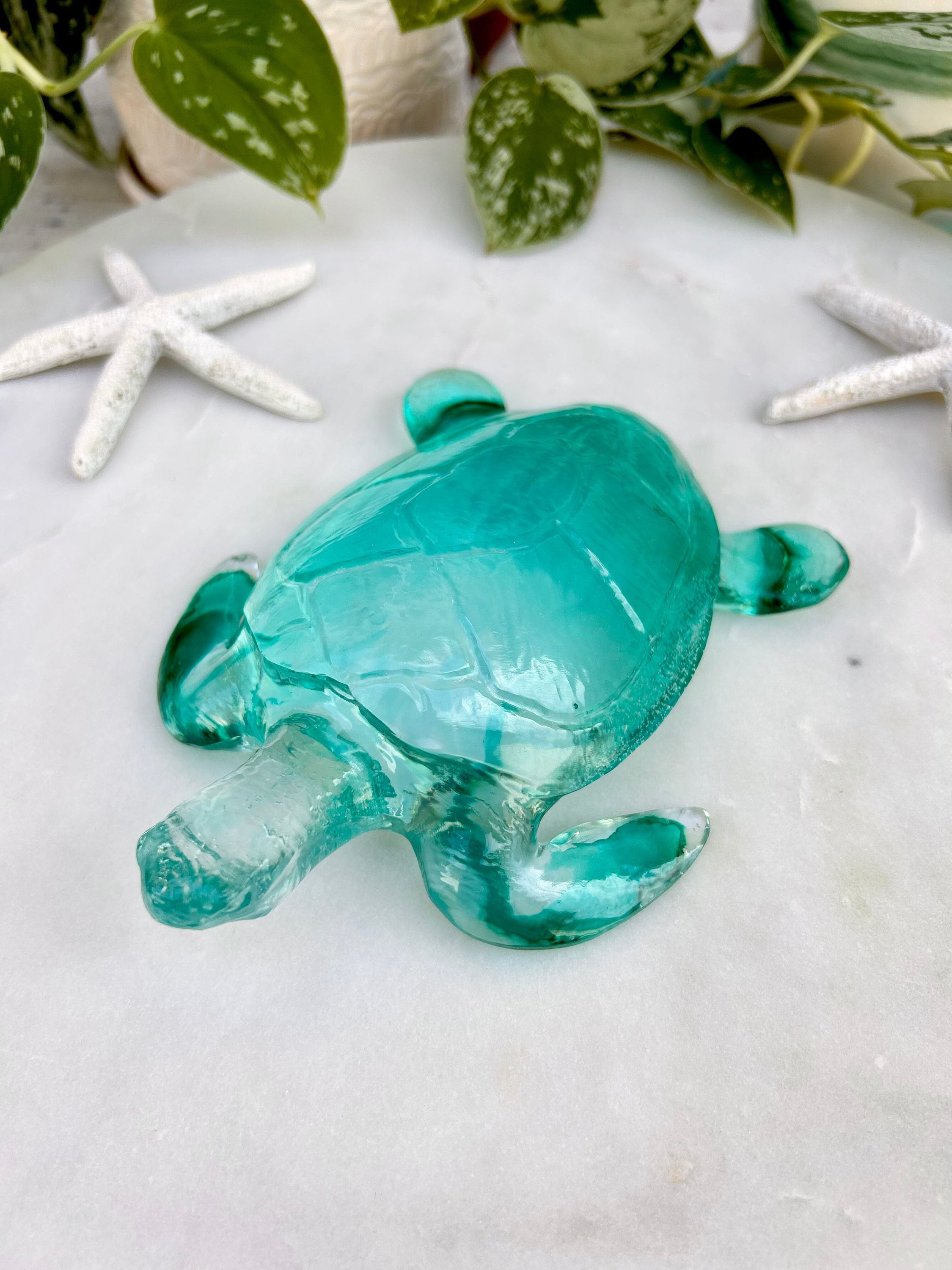 Hawaiian Sea Turtle Resin Sculpture - Etsy