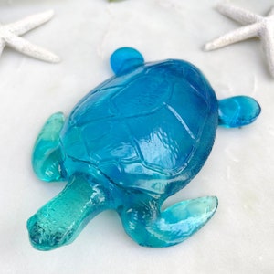 Hawaiian Sea Turtle Resin Sculpture - Etsy