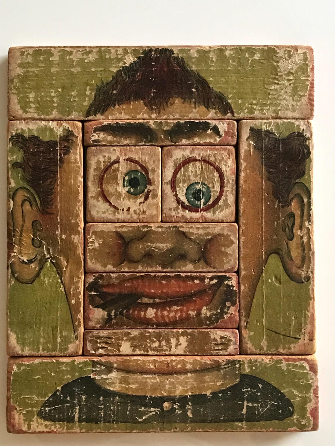 1940s Changeable Charlie Face Blocks - Etsy