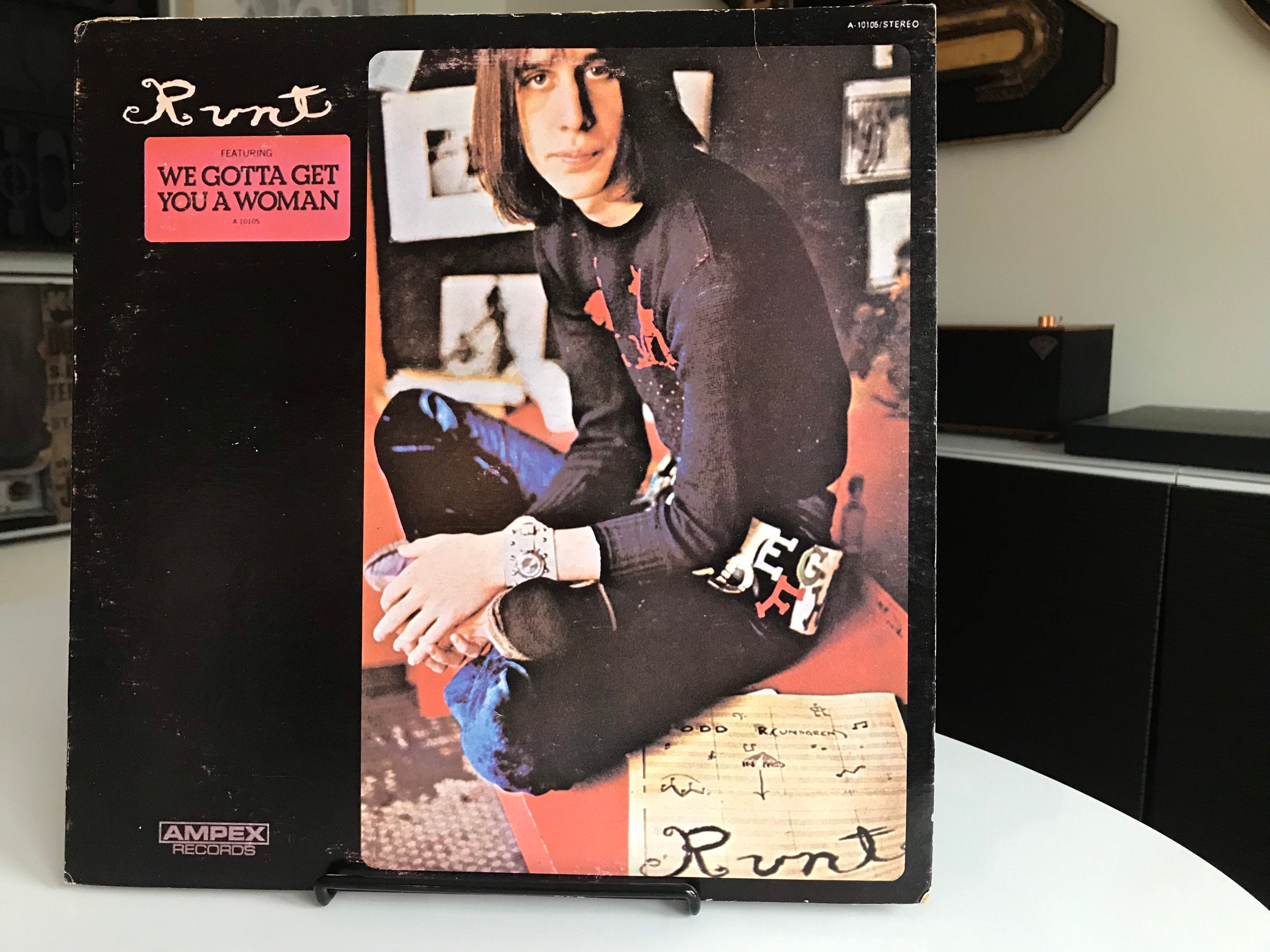 1970 Todd Rundgren runt Vinyl LP on Ampex Records A-10105/stereo With 10 Tracks Long Player - Etsy