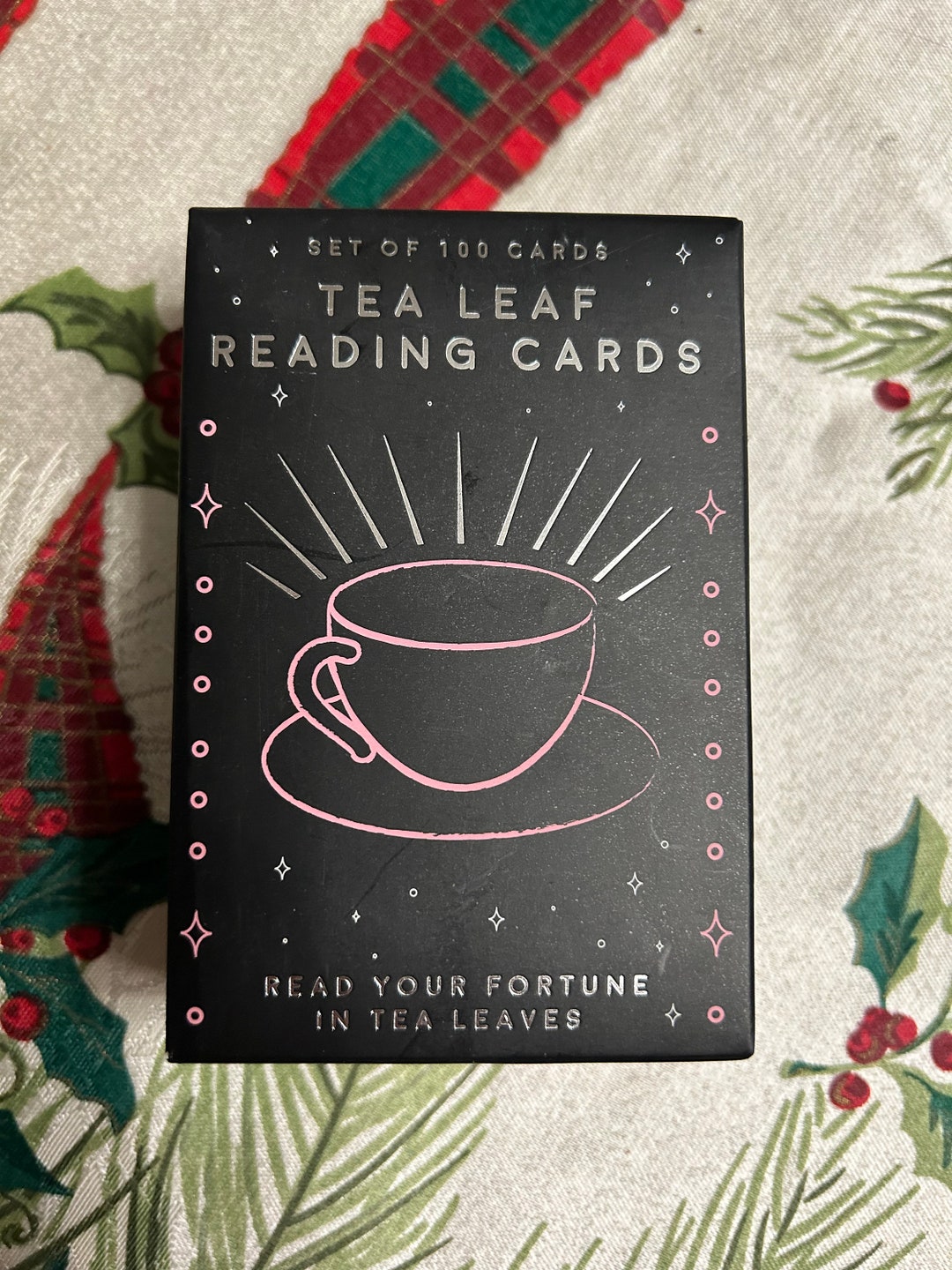 Tea Leaf Reading Deck of Cards Tasseomancy Oracle Tarot Divination - Etsy