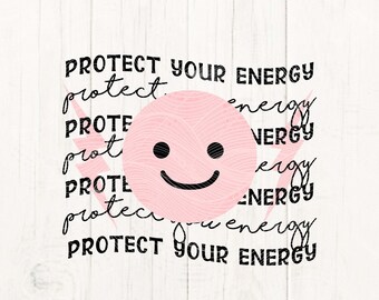 Protect Your Energy SVG/PNG Cut File Evil Eye Download - Etsy