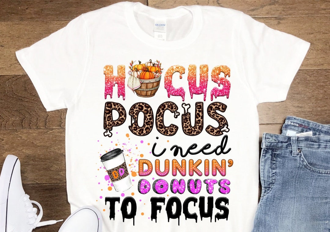 Hocus Pocus Dunkin Donuts Png - Etsy Australia