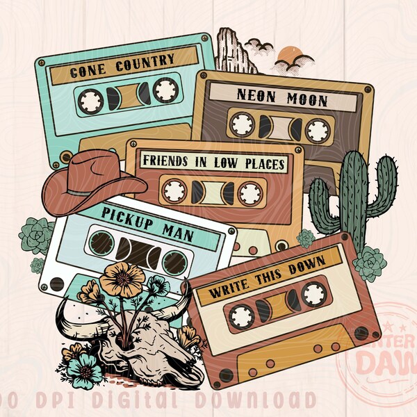 Cassette Tapes Songs - Etsy