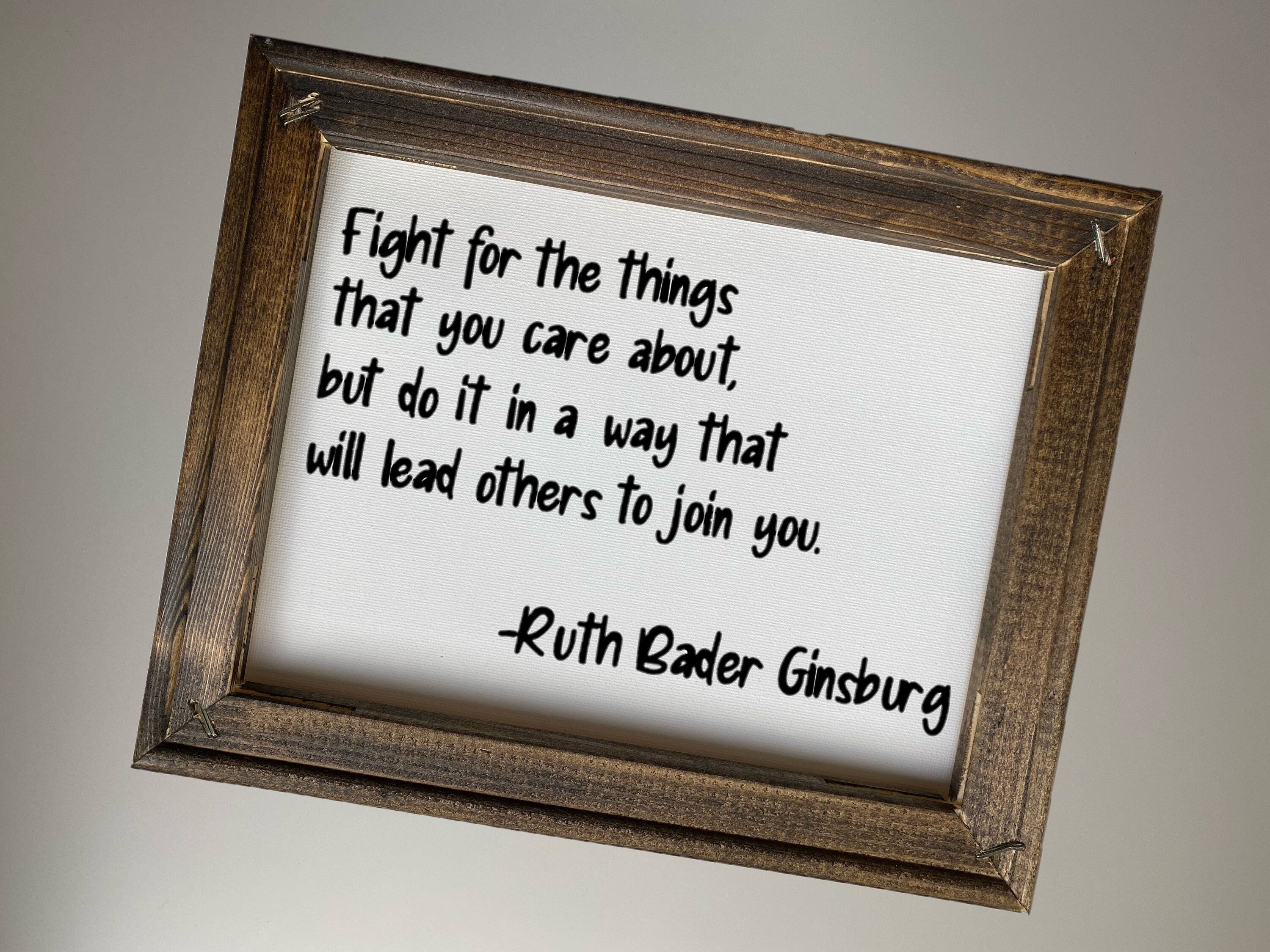 Fight for the things that you care about but do it in a way | Etsy