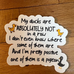 Ducks in a Row - Etsy
