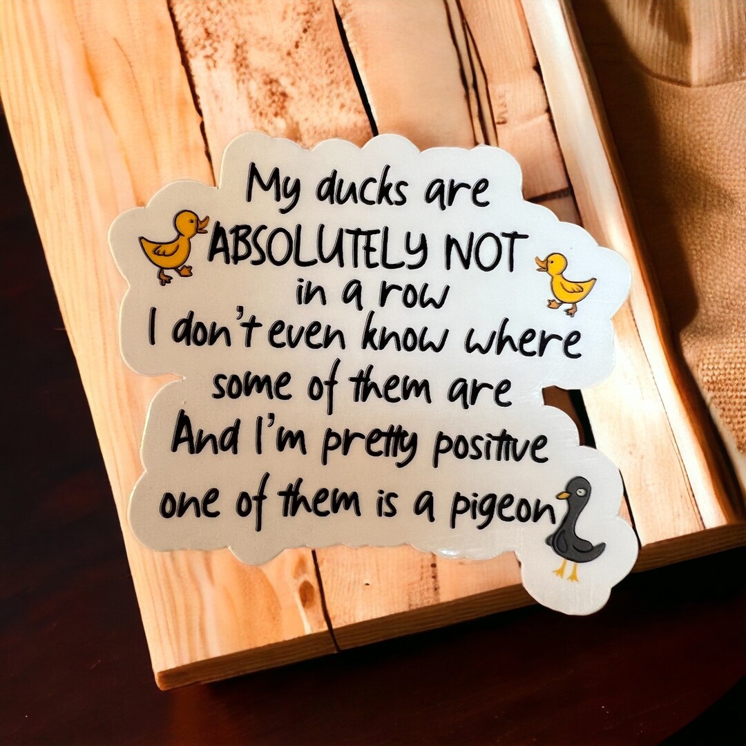 Ducks in a Row - Etsy