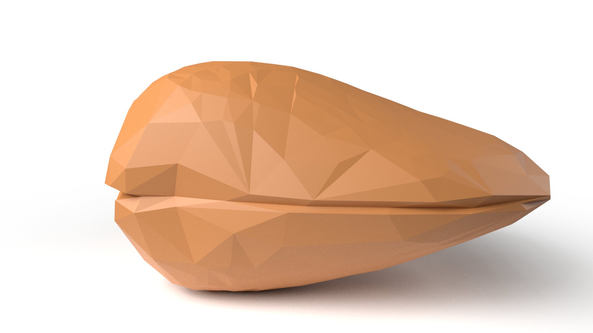 Clam Low Polygonal 3D Model Digital Figure STL File for 3D - Etsy UK