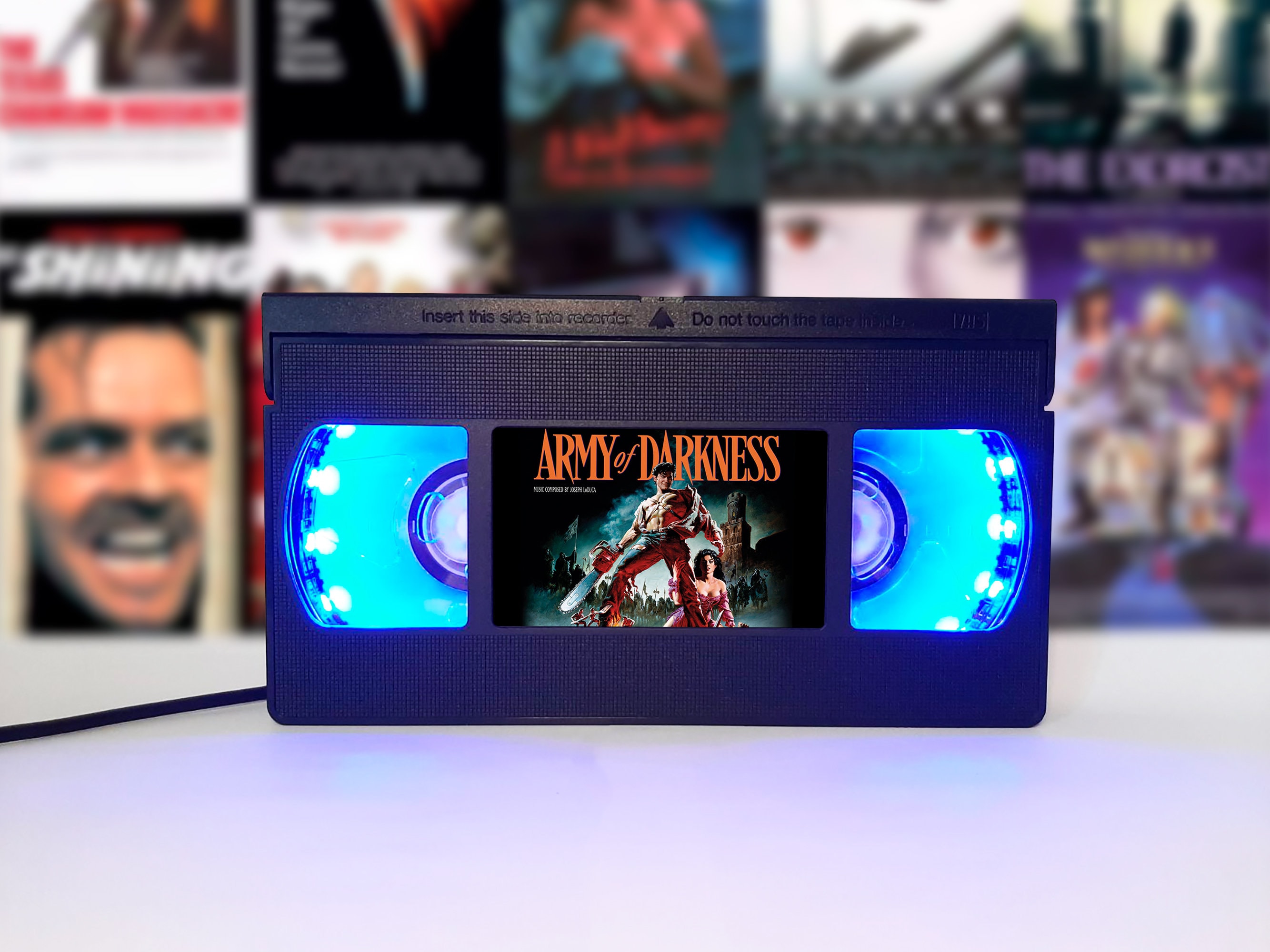 VHS Lamp Retro VHS Tapes Horror Movie Poster Musical | Etsy