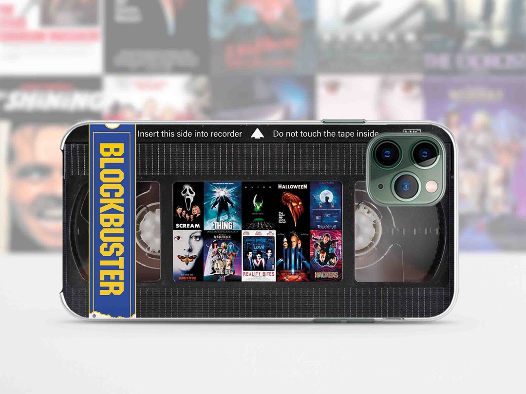 IPhone Case, Personalization Movie Poster Samsung Case, Retro VHS Tapes ...