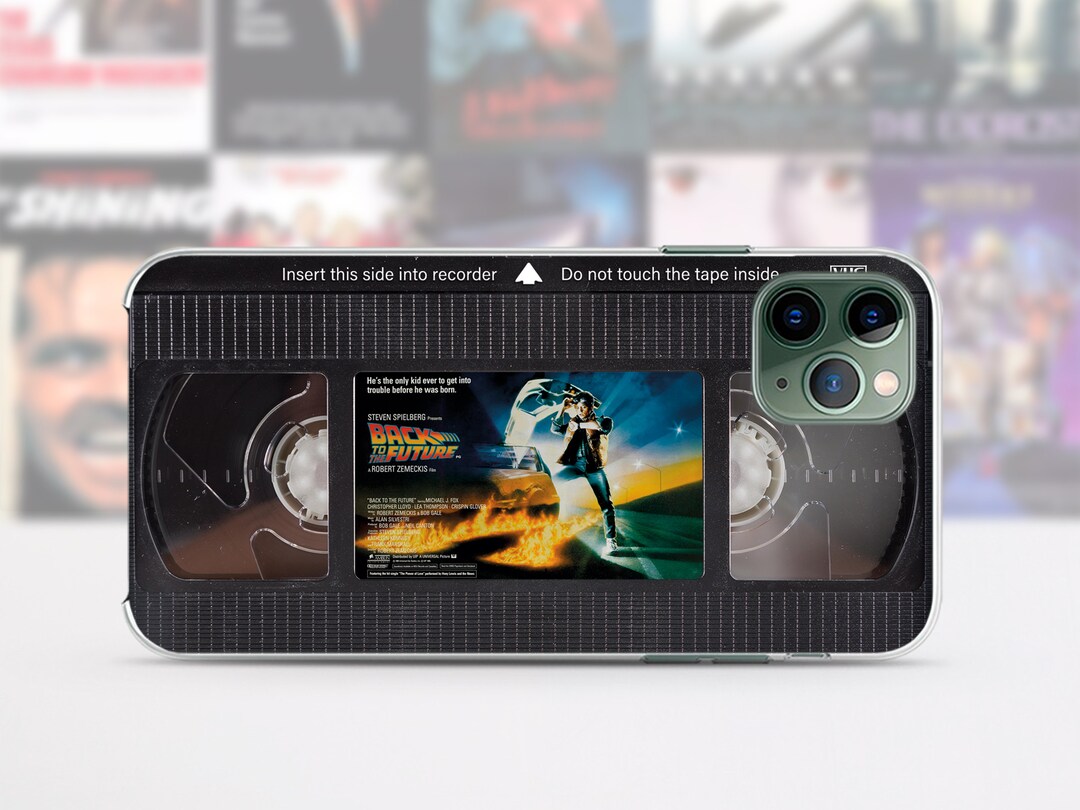 Retro VHS Tape iPhone Case 15 14 13 12 11 Pro Max 8 Plus, Halloween ...