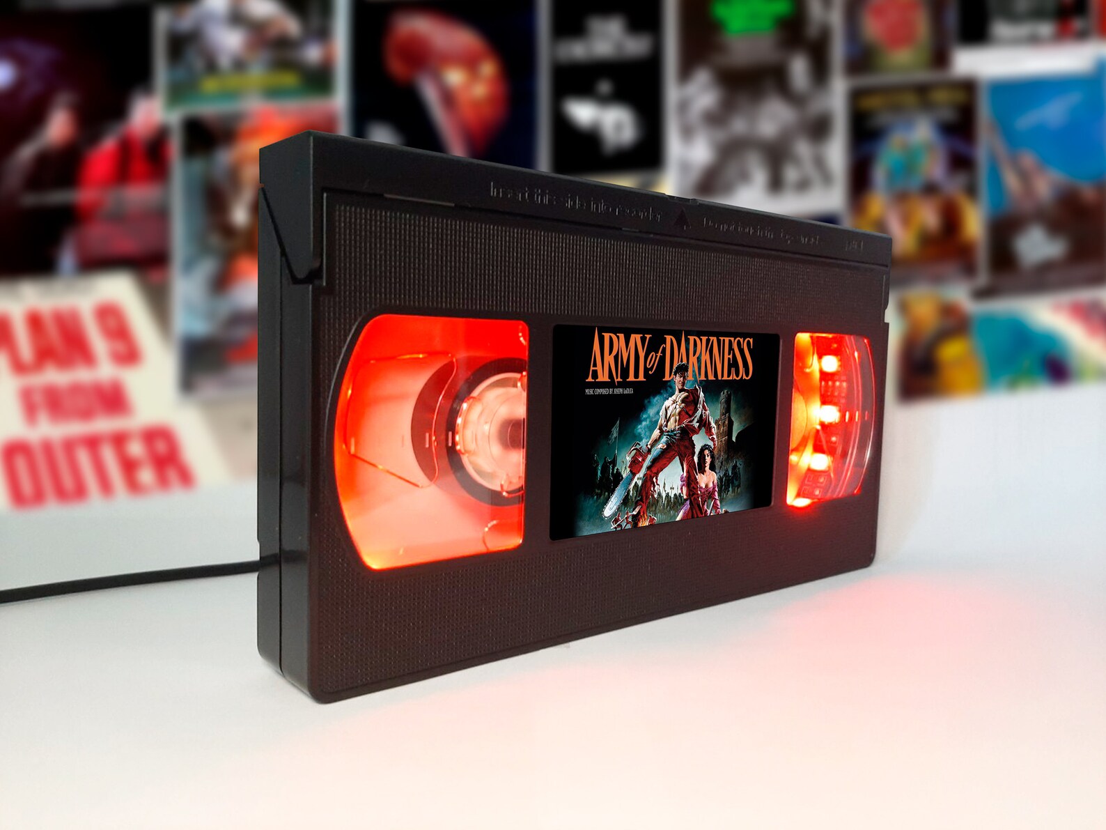 VHS Lamp Retro VHS Tapes Horror Movie Poster Musical - Etsy