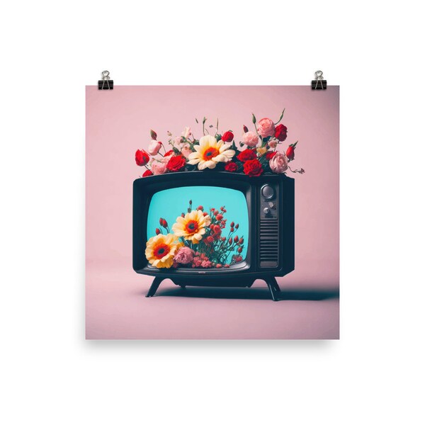 Television Art - Etsy