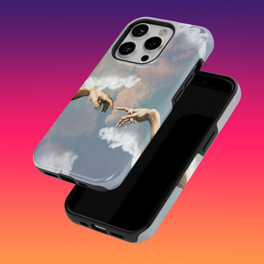 Rugged Creation of Adam Phone Case Fresco Phone Cover for iPhone 16, 15 ...